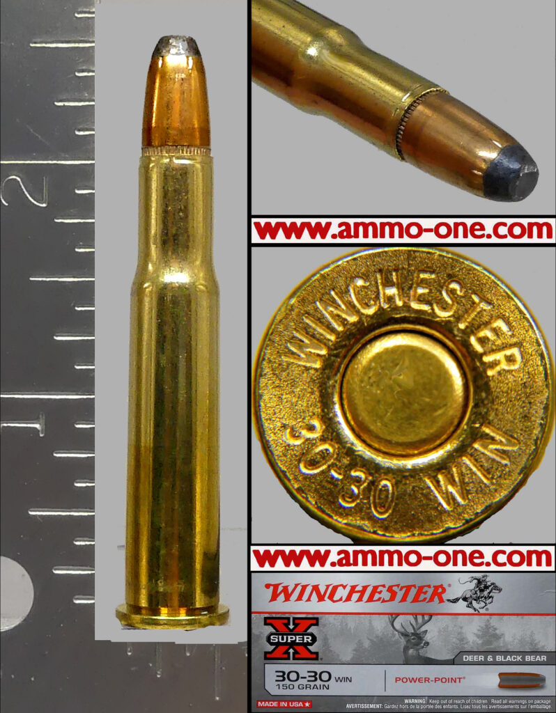 (item 001) .30-30 Winchester by Winchester, with "Winchester" H/S,"NEW ...