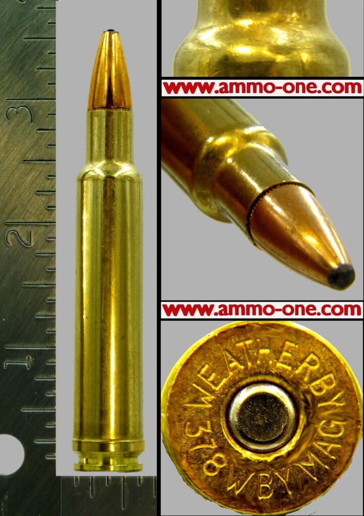 .378 Weatherby Magnum, Newer H/S, JSP, Some *Patina, see page*, One ...