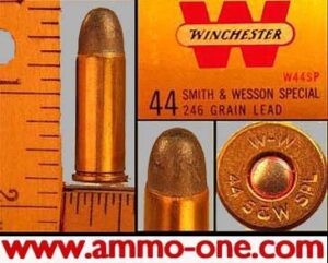 .44 Smith & Wesson Special by Winchester, "W-W" H/S, One Cartridge not ...