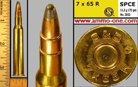 7x65Rmm Brenneke, Rimmed by S&B, JSP, One Cartridge, not a Box ! - Ammo ...