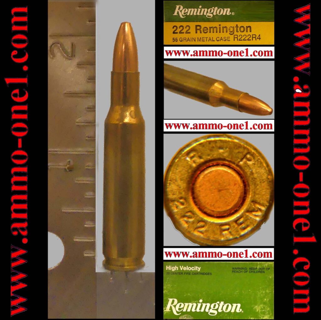 .222 Remington by Remington, "FMJ", "R-P"H/S, Some nice *PATINA* One ...