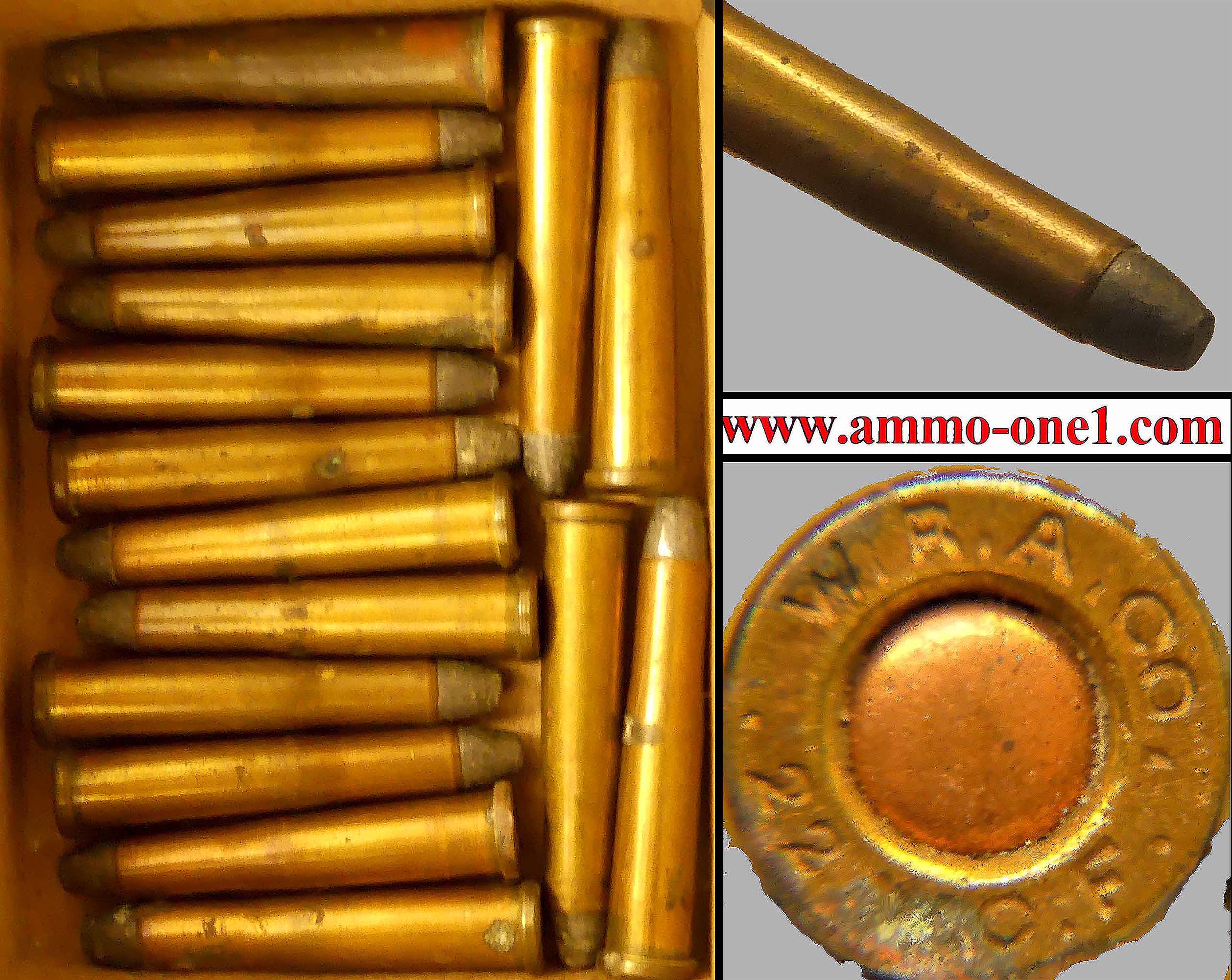 .22 W.C.F. by Winchester, W.R.A. H/S, "NOT Mint! Has Spots" Long ...